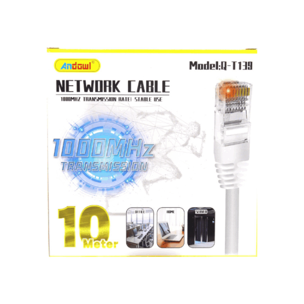 Net Work Cable 10 Meter Andowl - Triosqatar