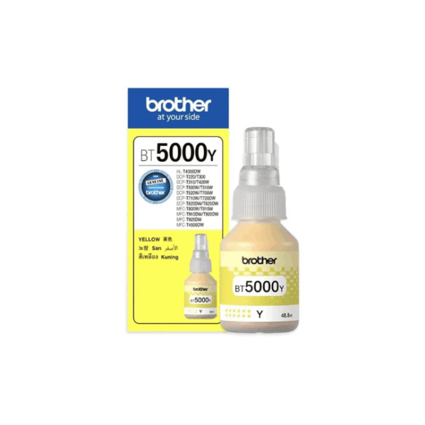 Brother BT Ink Cartridge 5000 Yellow - Triosqatar